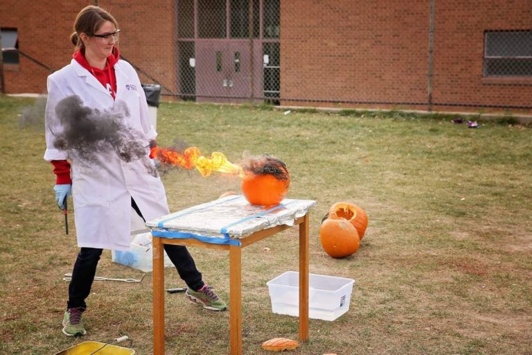 Halloween Science: Awesome & Easy Exploding Pumpkins! - Balanced ...
