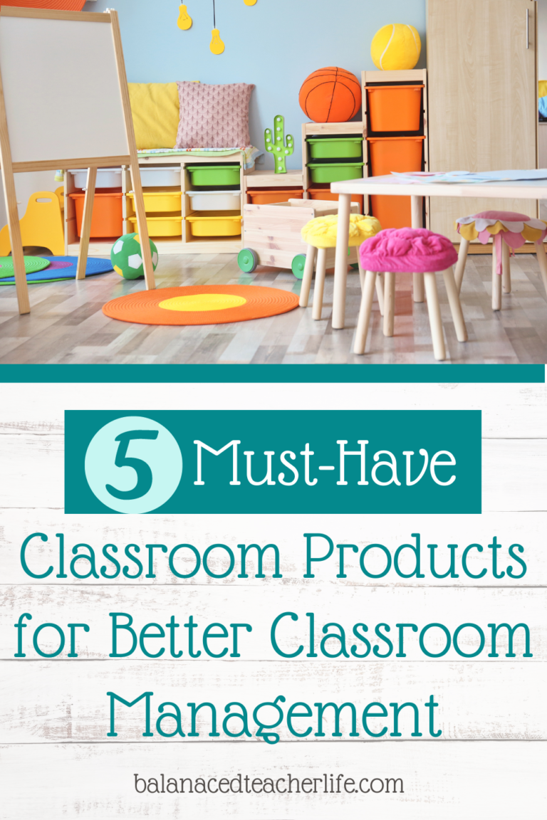 Must-Have Classroom Products for Better Class Management - Balanced ...