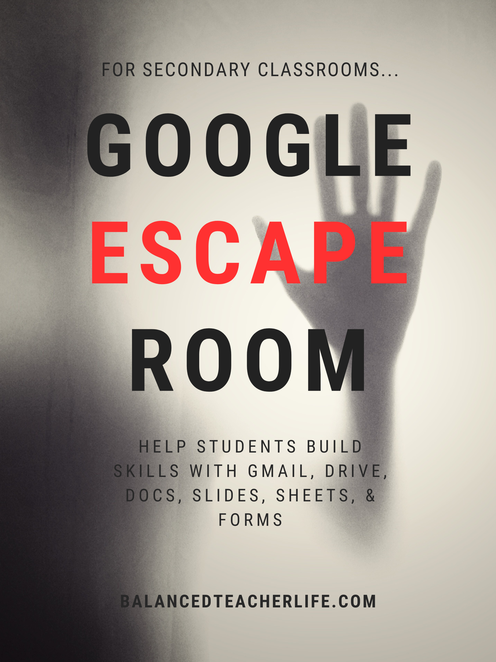 Google Escape Room for Secondary Classrooms - Balanced Teacher Life